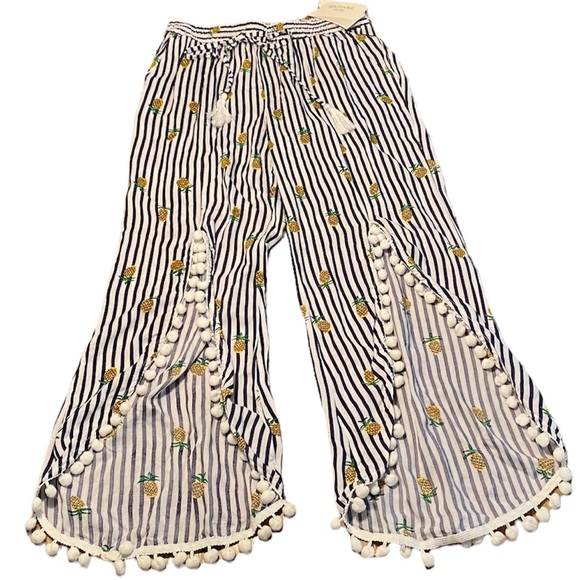 Solitaire | Swim | Nwt Solitaire Swim Coverup Pants Pineapple And ...